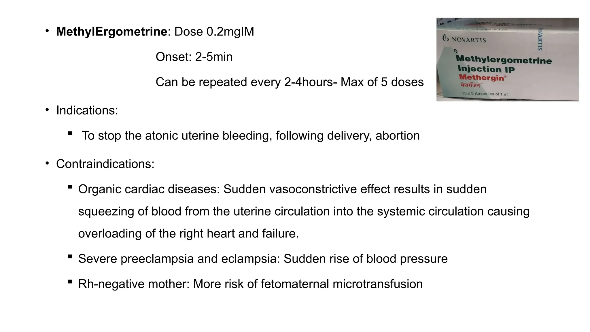 Drugs in obstetrics final presentation pptx | PPTX