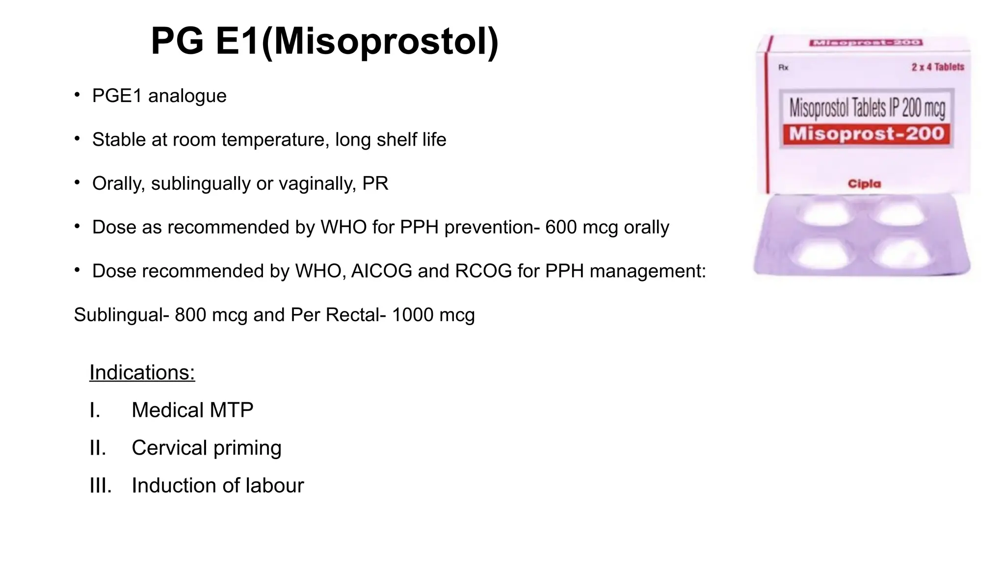 Drugs in obstetrics final presentation pptx | PPTX