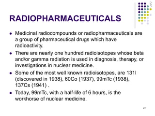 Drugs in Pharmacodiagnostics | PPTX