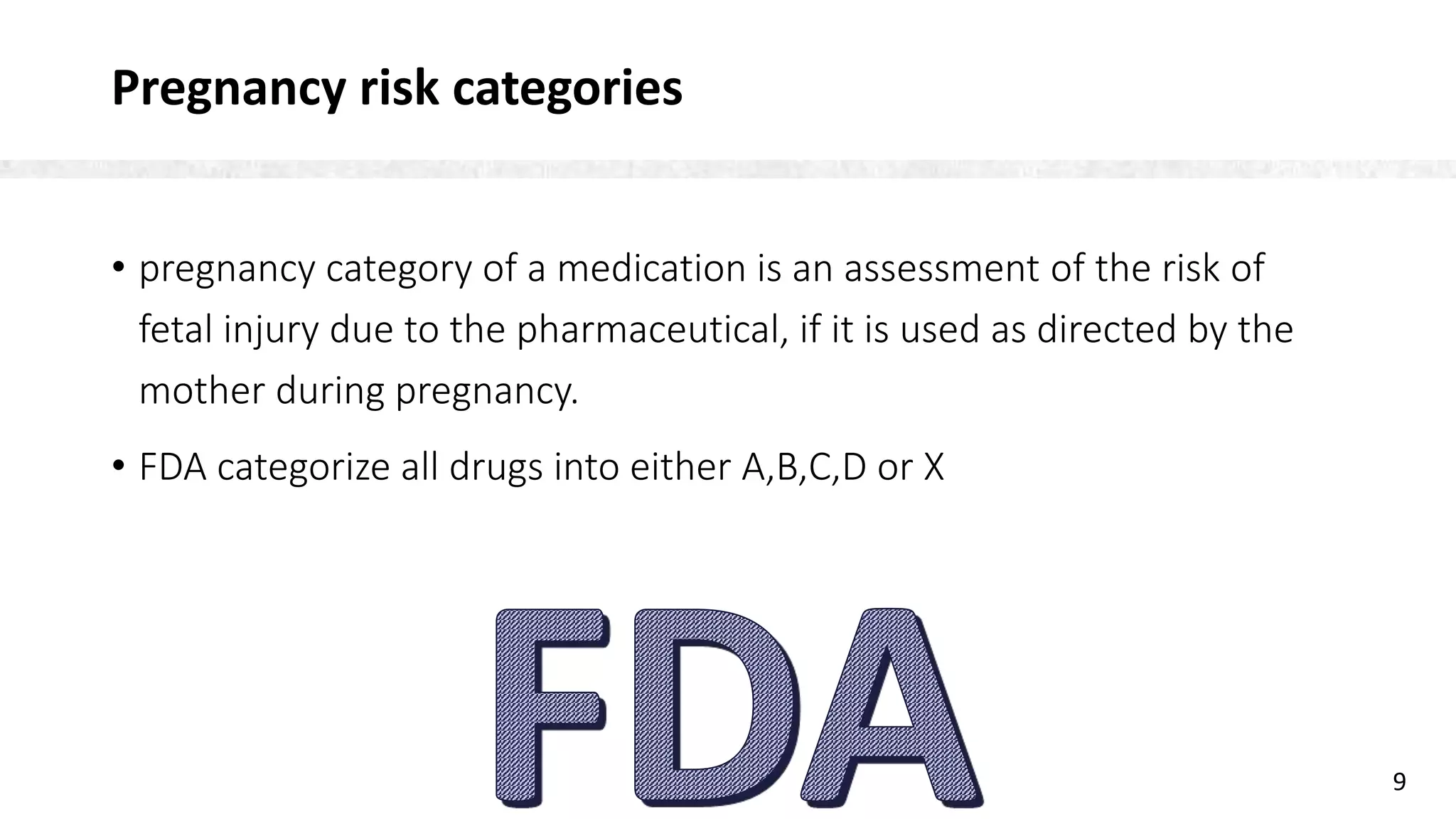 Drugs in pregnancy | PPTX