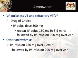 Drugs in resus | PPTX