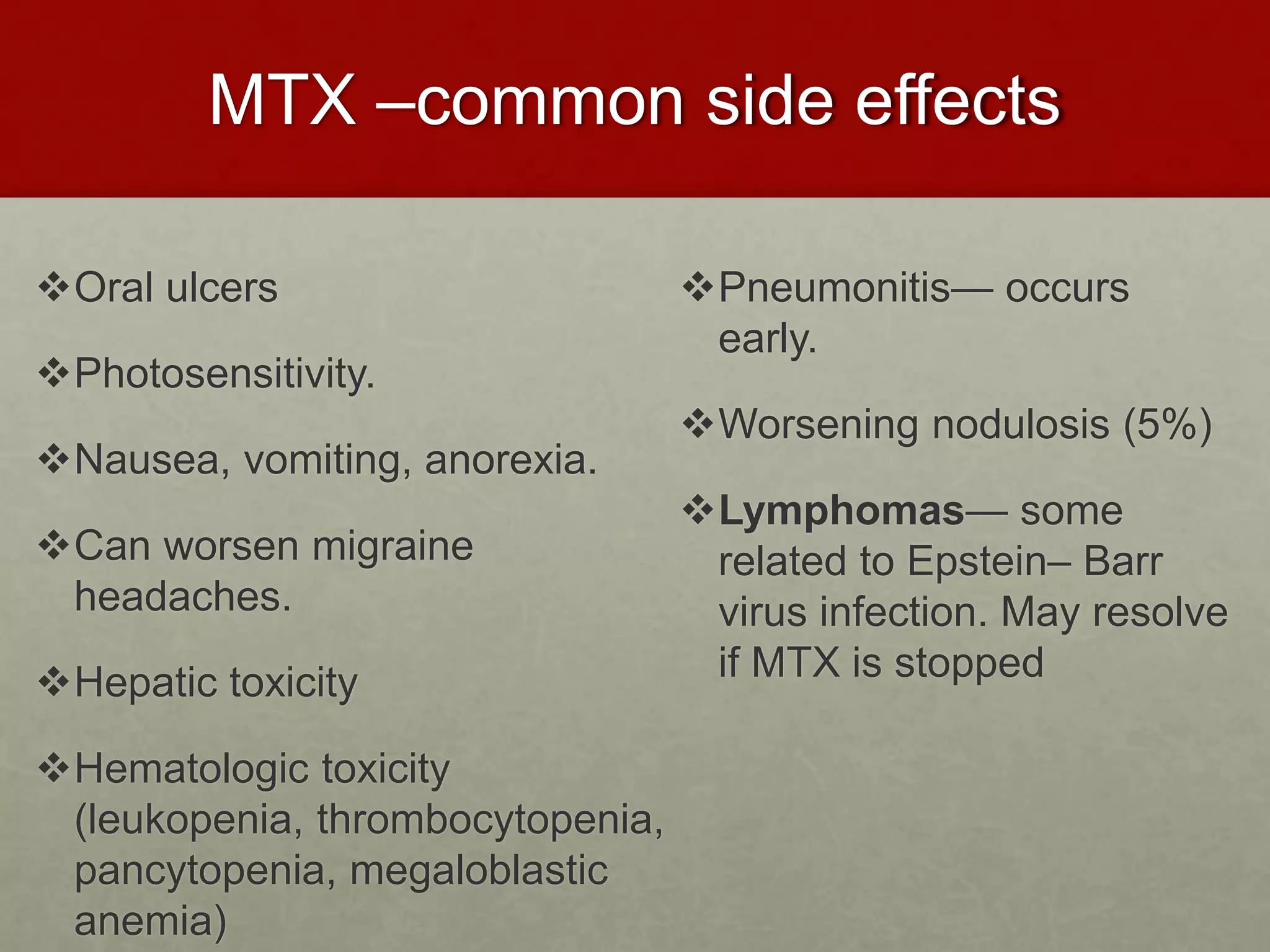 Drugs in rheumatology | PPTX
