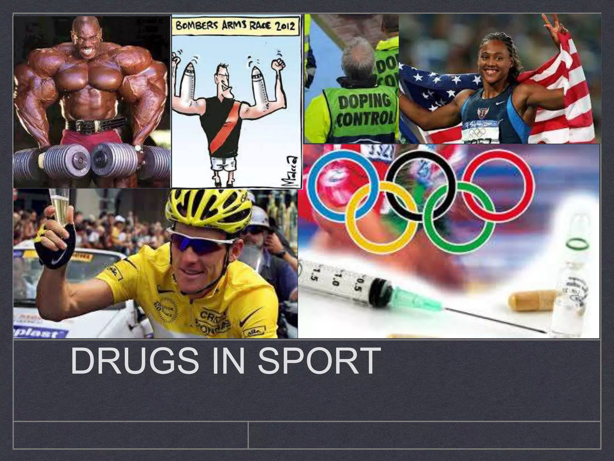Drugs in sport | PPTX