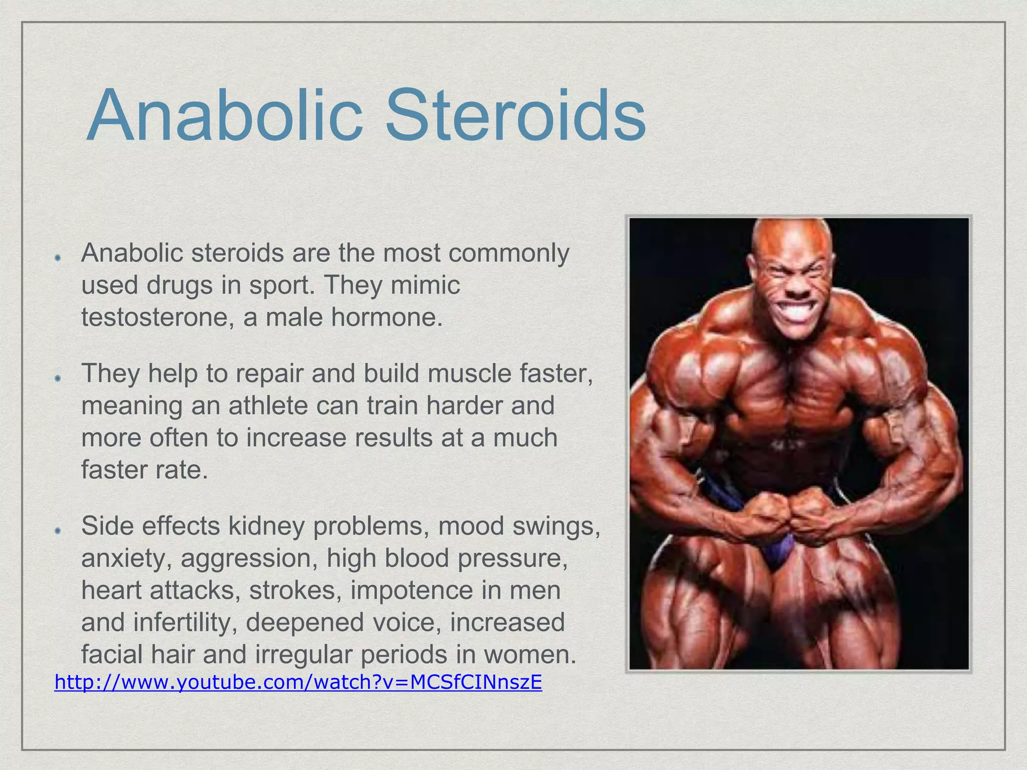 Drugs in sport | PPTX