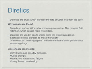 Drugs in sport | PPTX