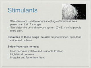 Stimulants Drugs In Sport