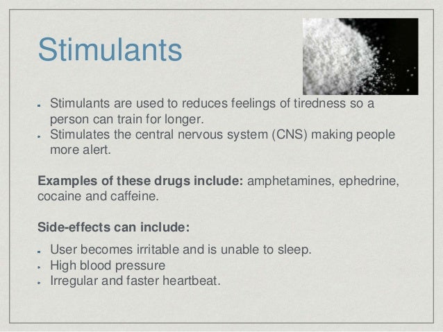 Stimulants Drugs Examples