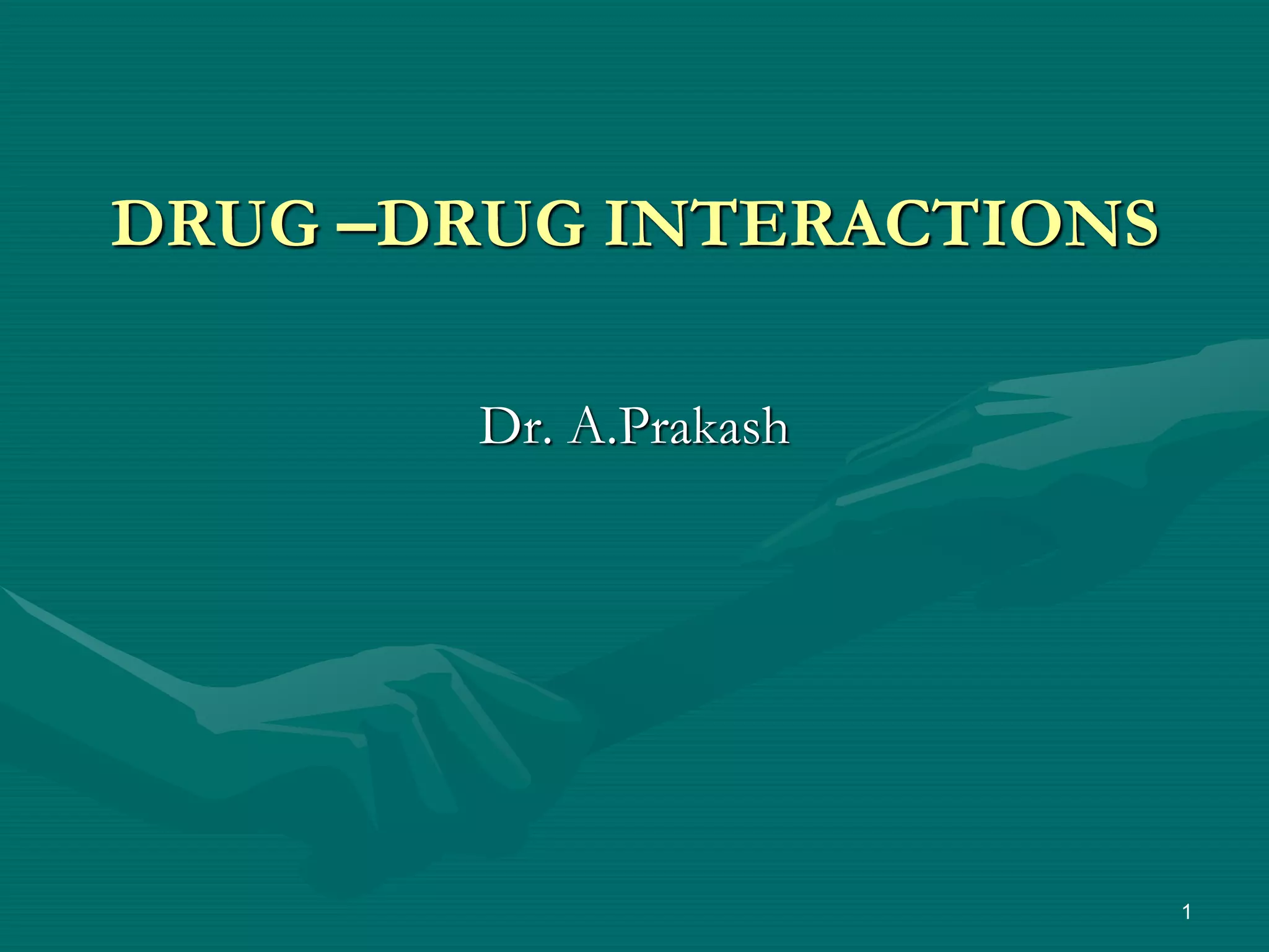 Drugs Interactions.ppt