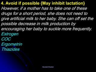 Drugs & lactation | PDF