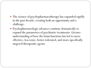 Psychiatry 5th year, 6th lecture (Dr. Saman Anwar) | PPT