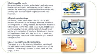 Drugs need to be avoided in ckd | PPT