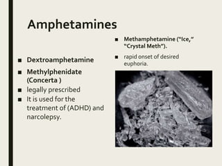 Drugs of abuse in pediatrics | PPTX