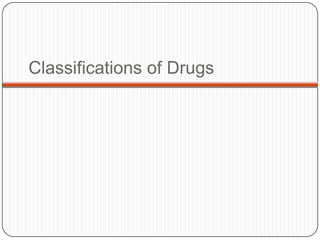 Drugs of choice | PPTX