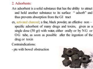 Drugs' overdose-1.pptx and its anti dotes | PPT