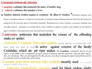 Drugs' overdose-1.pptx and its anti dotes | PPTX