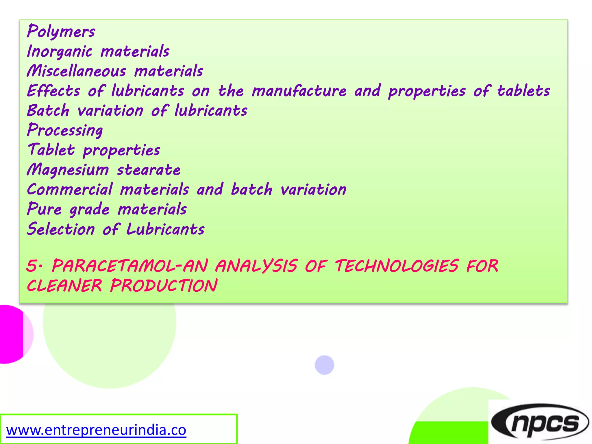 Pharmaceutical, Bulk Drugs and Medicine Manufacturing Industry ...