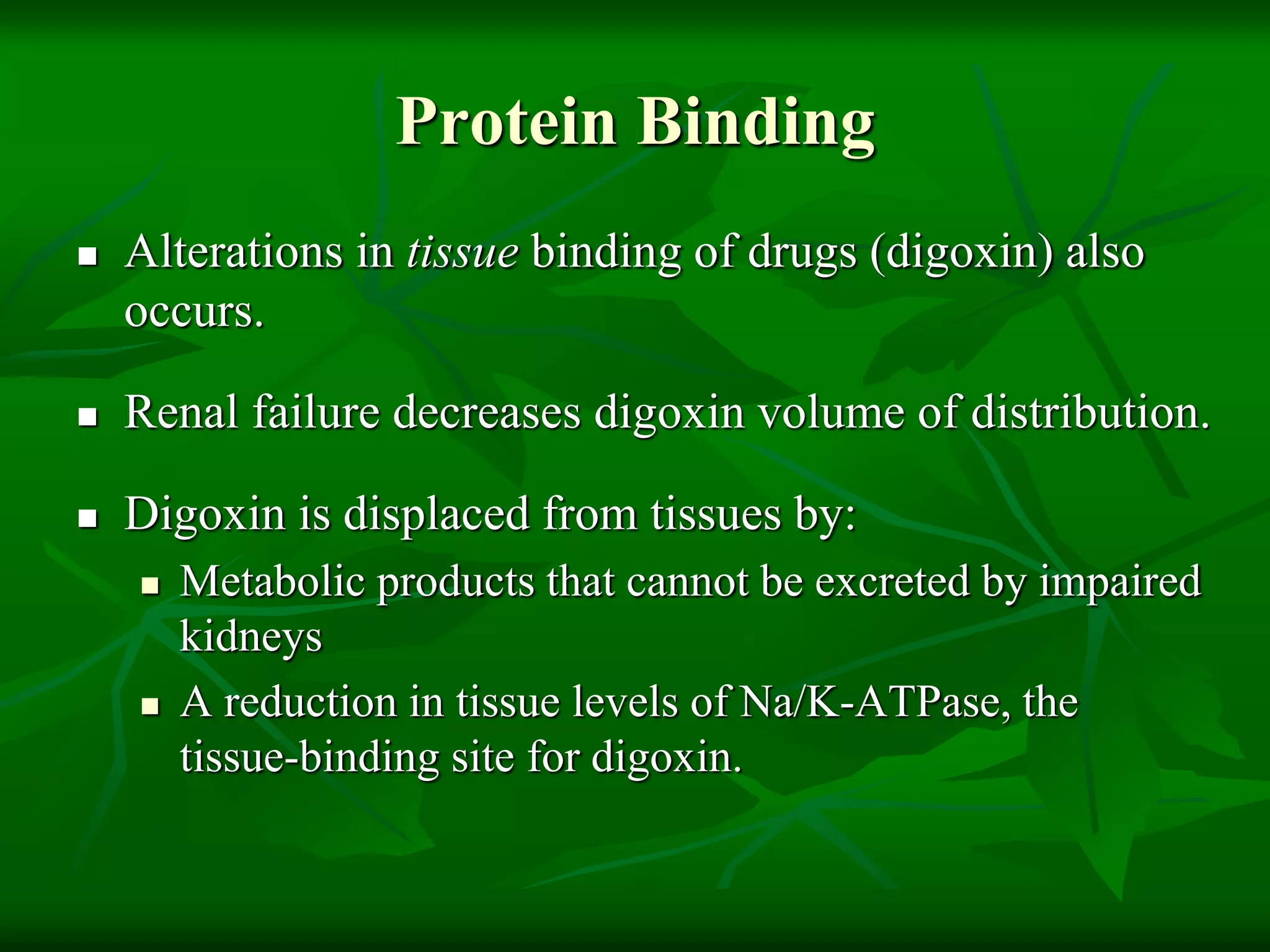 Drugs pharmacology in kidney disease | PPTX