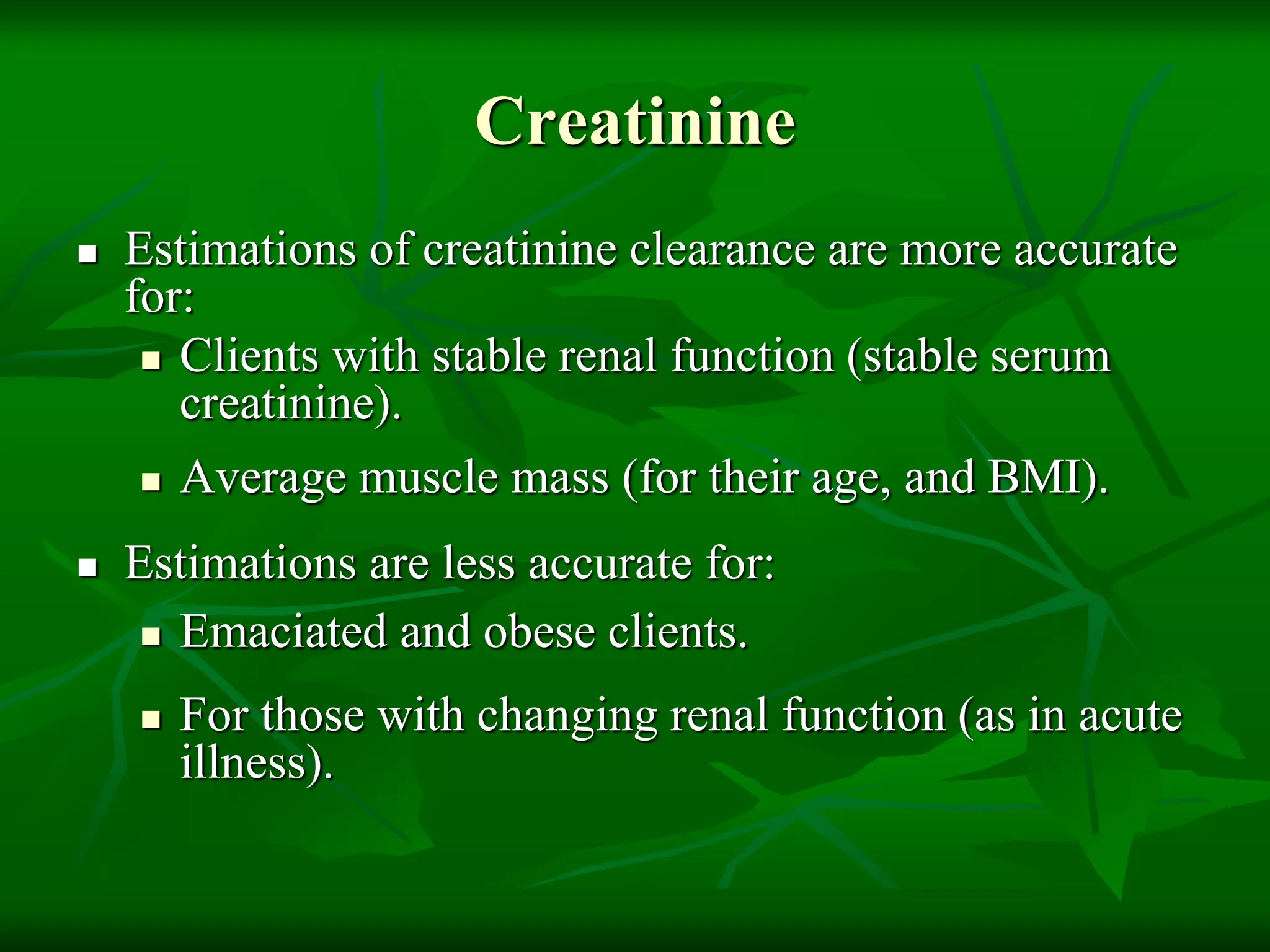 Drugs pharmacology in kidney disease | PPTX