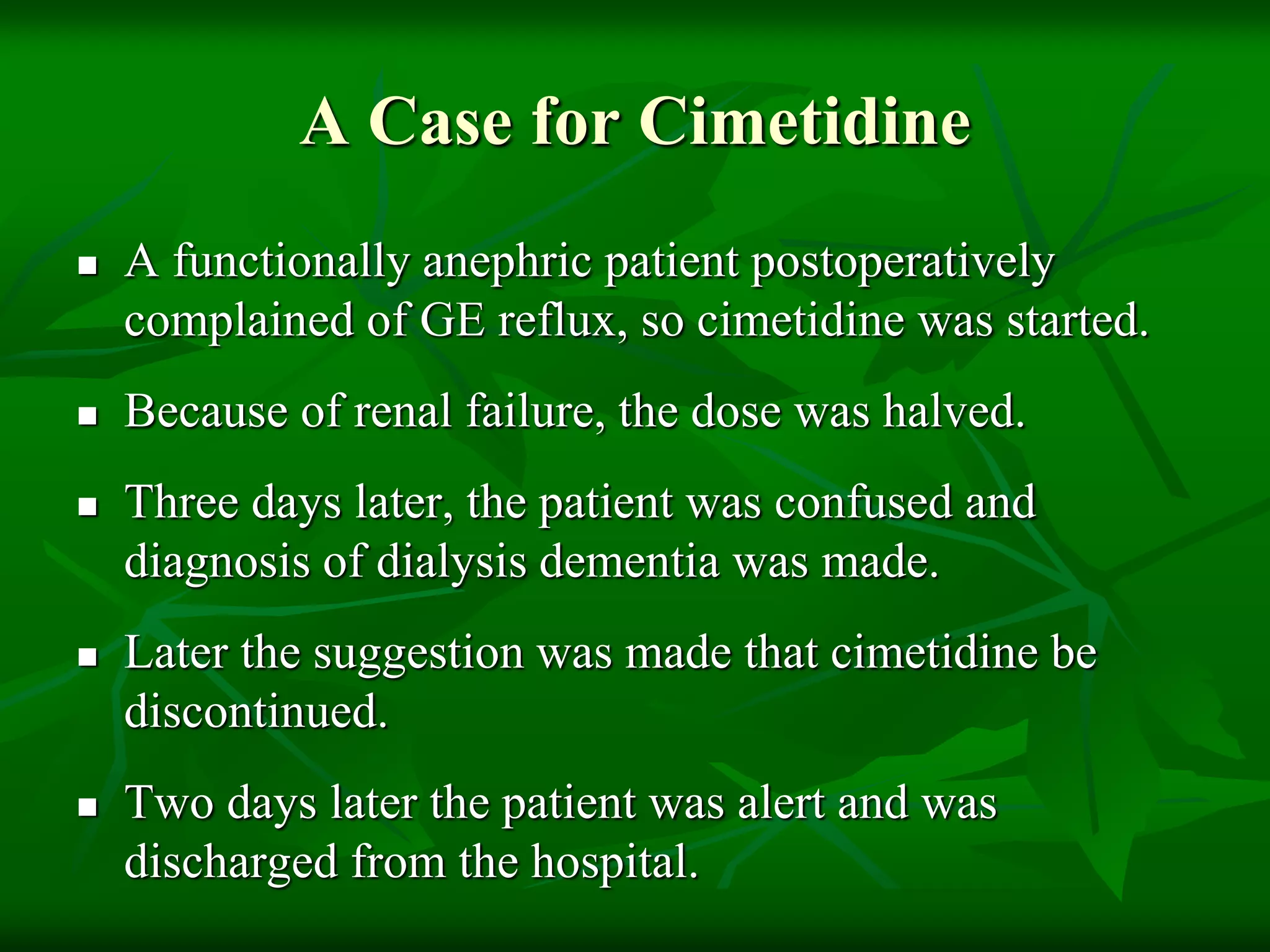 Drugs pharmacology in kidney disease | PPTX