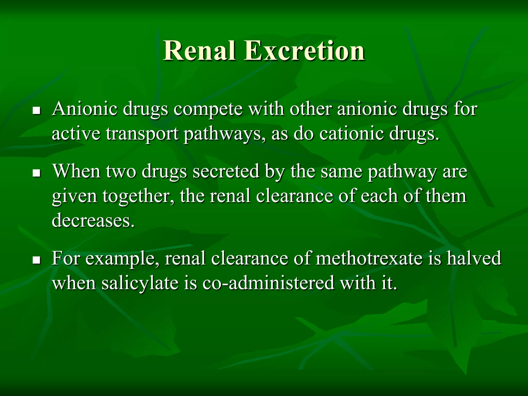 Drugs pharmacology in kidney disease | PPTX
