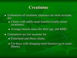 Drugs pharmacology in kidney disease | PPTX