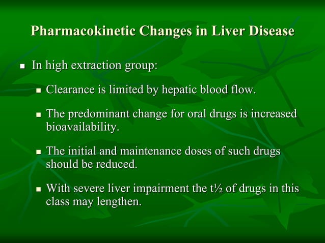 Drugs pharmacology in liver disease | PPTX