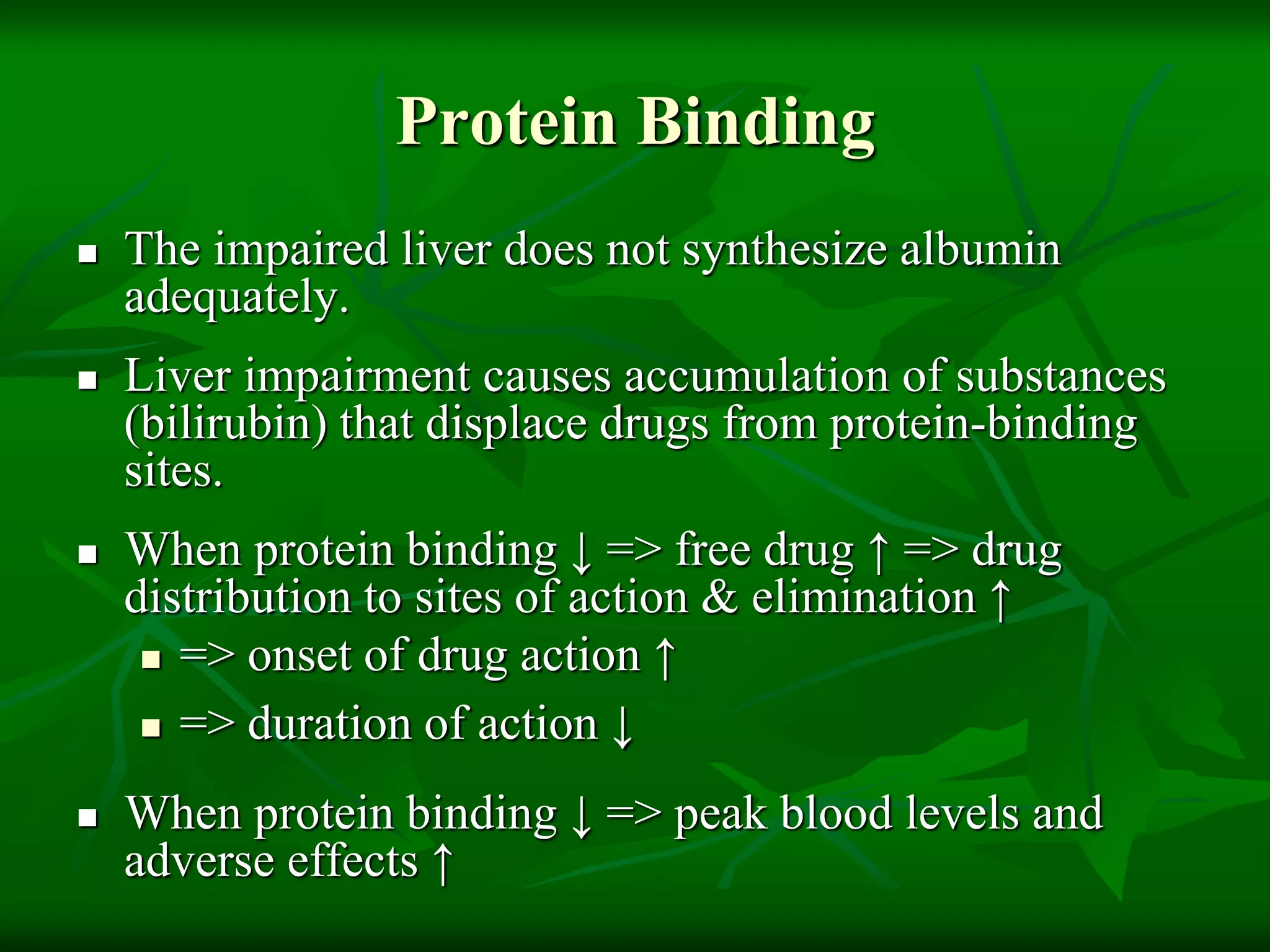Drugs pharmacology in liver disease | PPTX