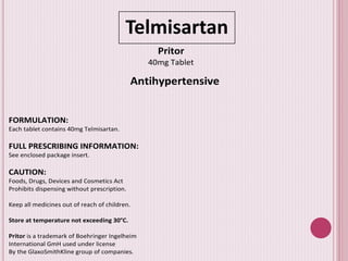 Drugs powerpoint presentation (pharmacy informatics) | PPTX