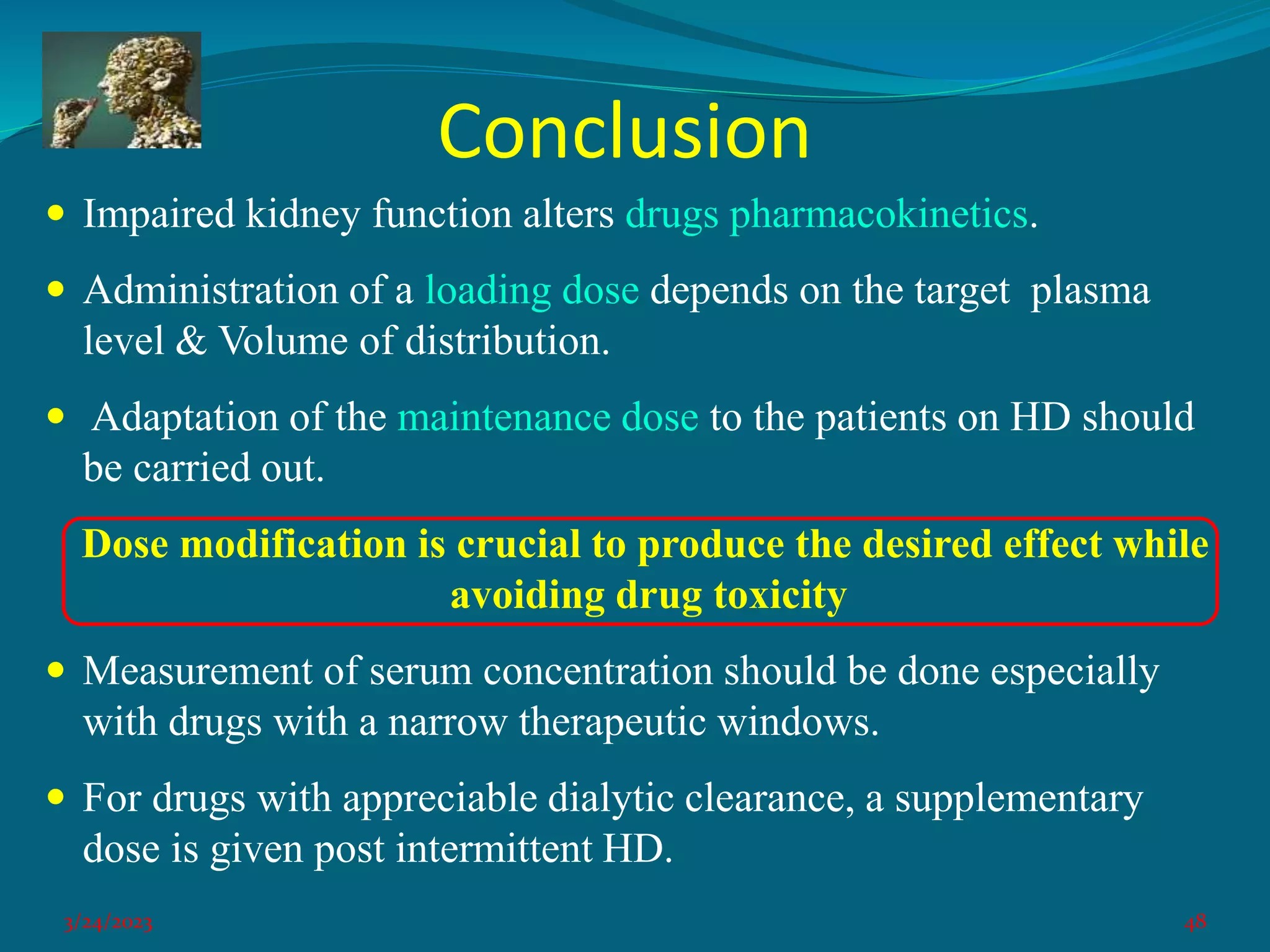 Drugs Prescription in Hemodialysis Patients Dr. Tarek Mohamed El ...