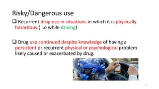 Drugs and their effects | PPTX