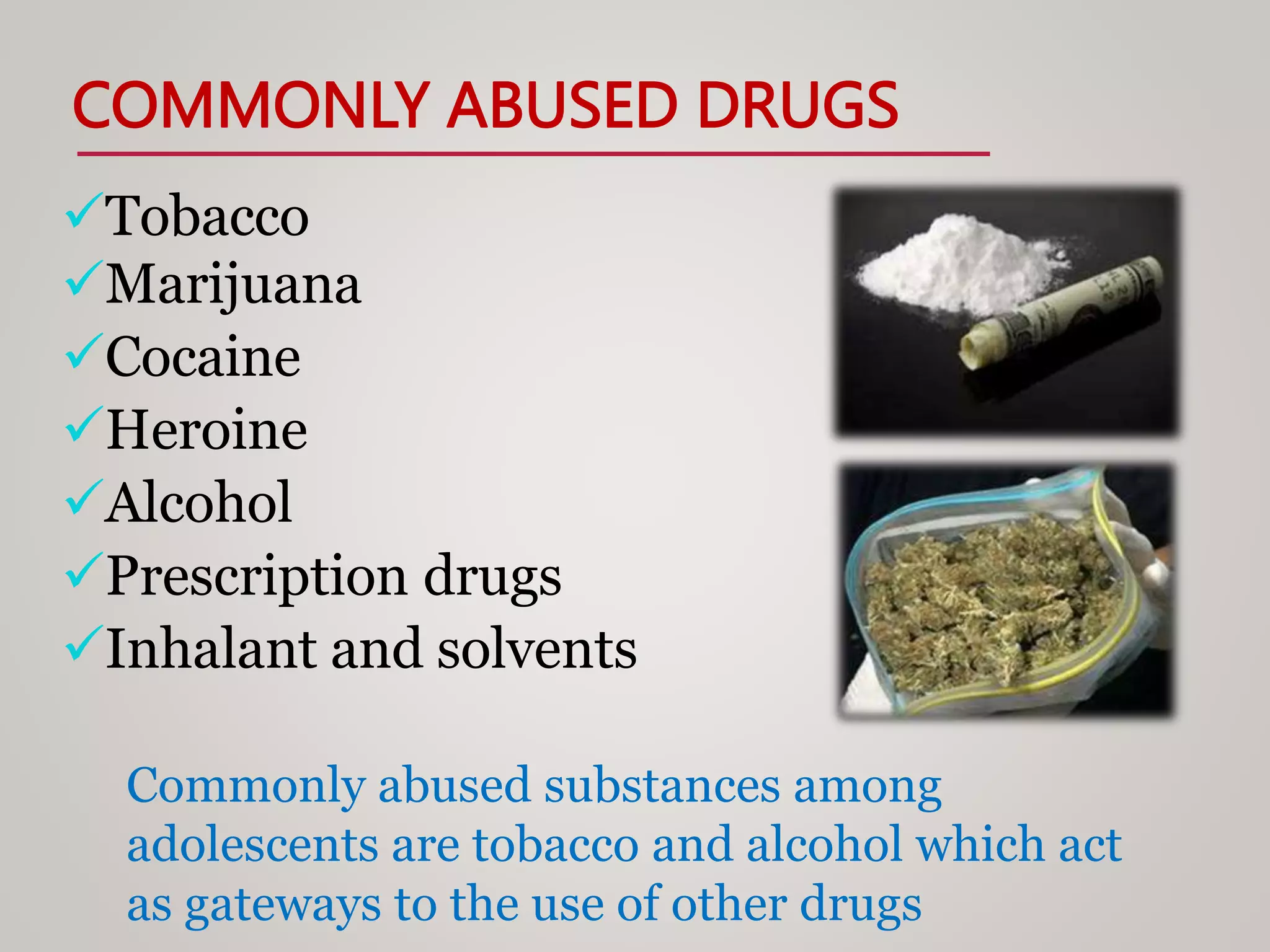Drugs / Substance Abuse | PPTX