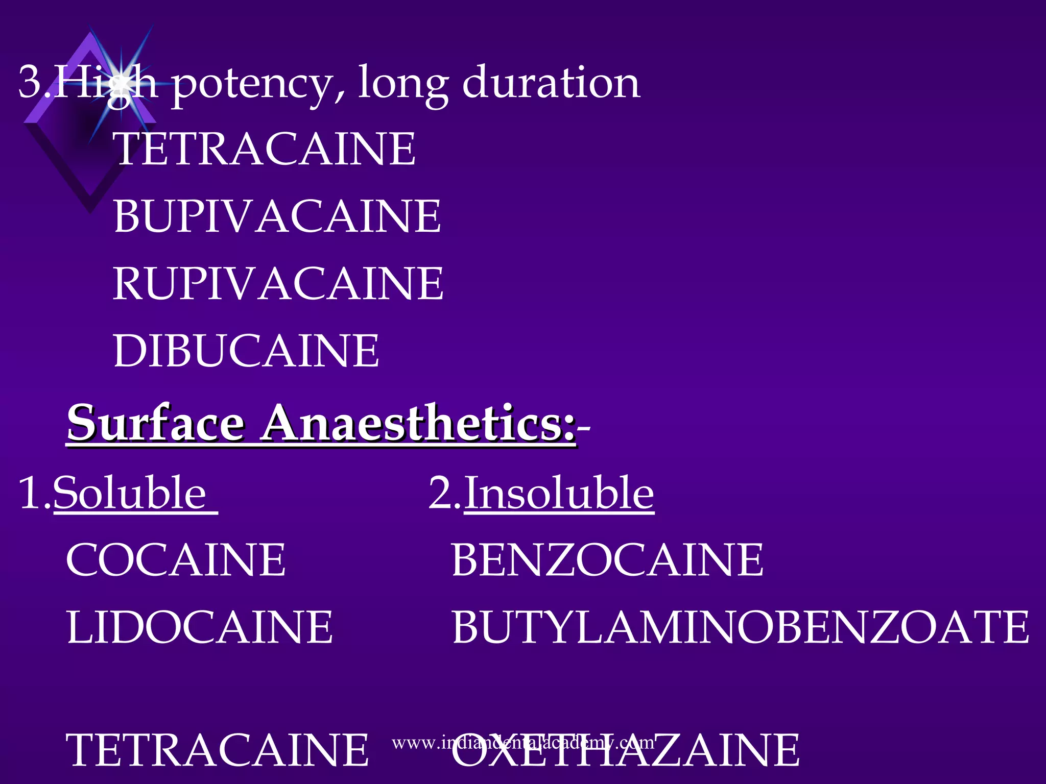 Drugs roll in prostho/endodontic courses | PPT