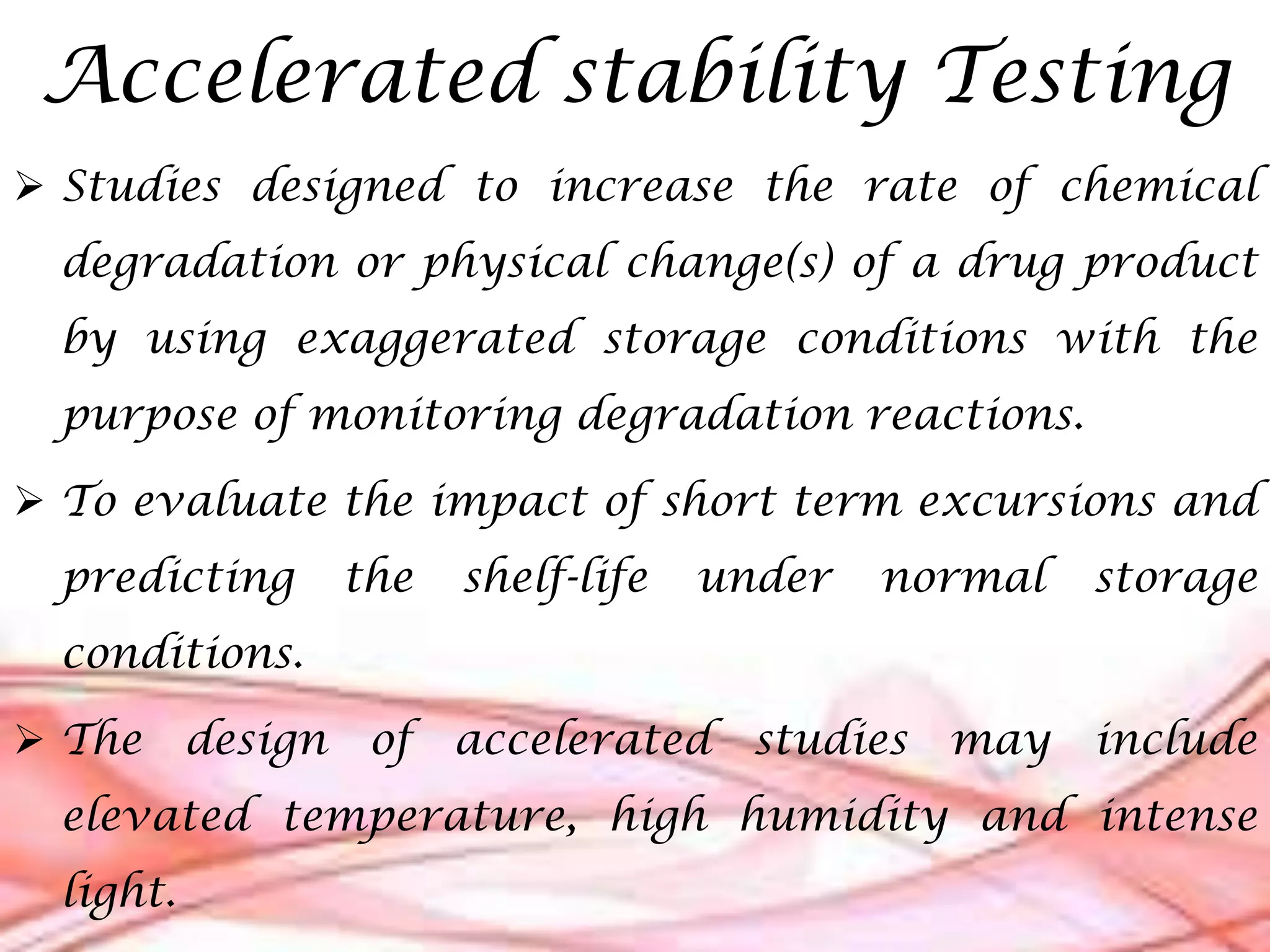 Drug stability | PPTX