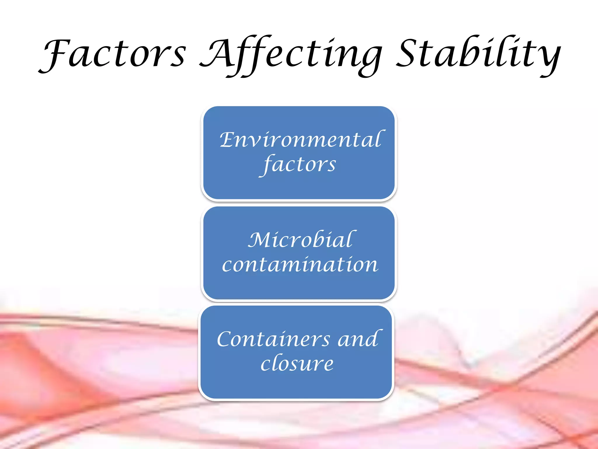 Drug stability | PPTX