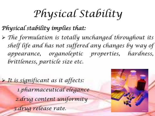 Drug stability | PPT