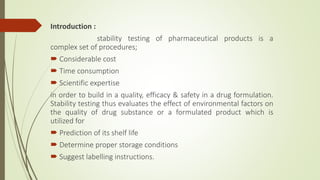 Drug stability | PPTX