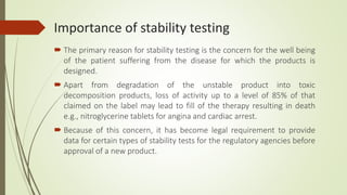Drug stability | PPTX