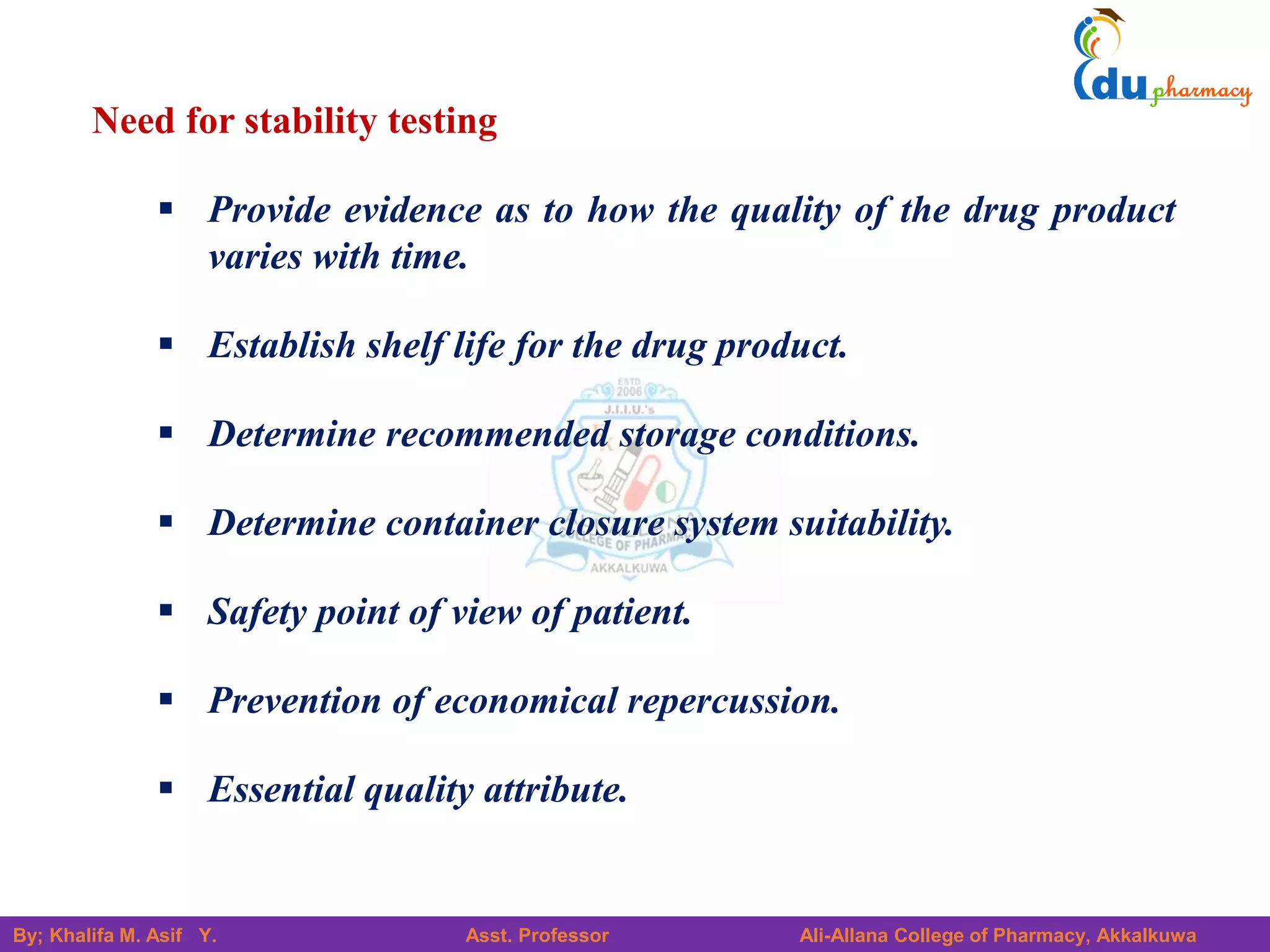Drug stability & chemical kinetics Part1 | PPT
