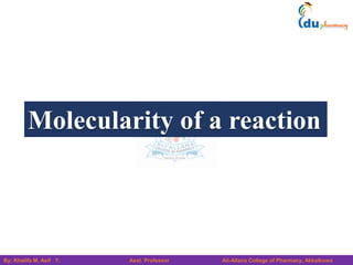 Drug stability & chemical kinetics Part1 | PPT