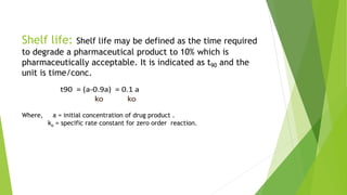 Drug stability consideration and degradation | PPTX | Substance Abuse ...