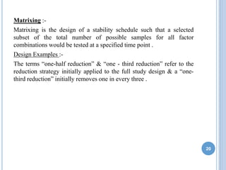 Drug stability | PPT