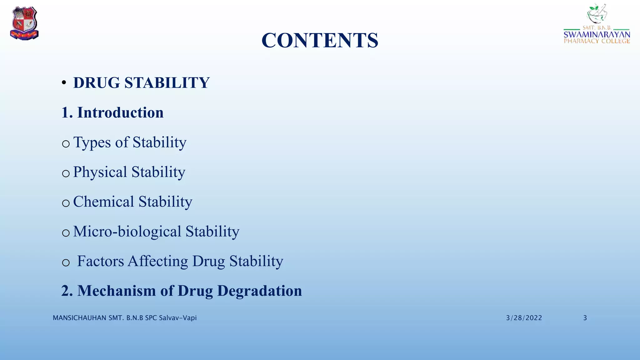 ICH Guidelines on Drug Stability .pptx