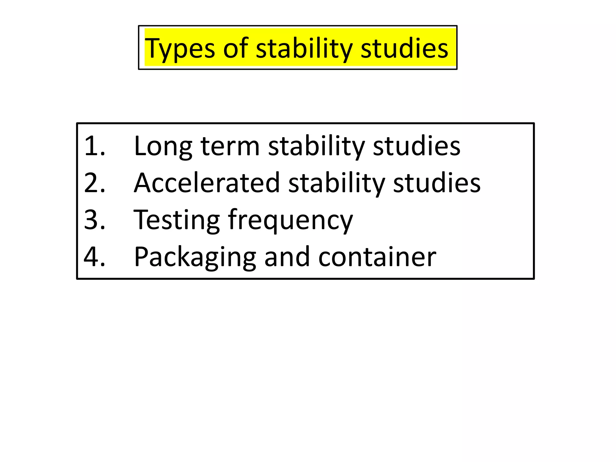 Drug Stability study | PPTX