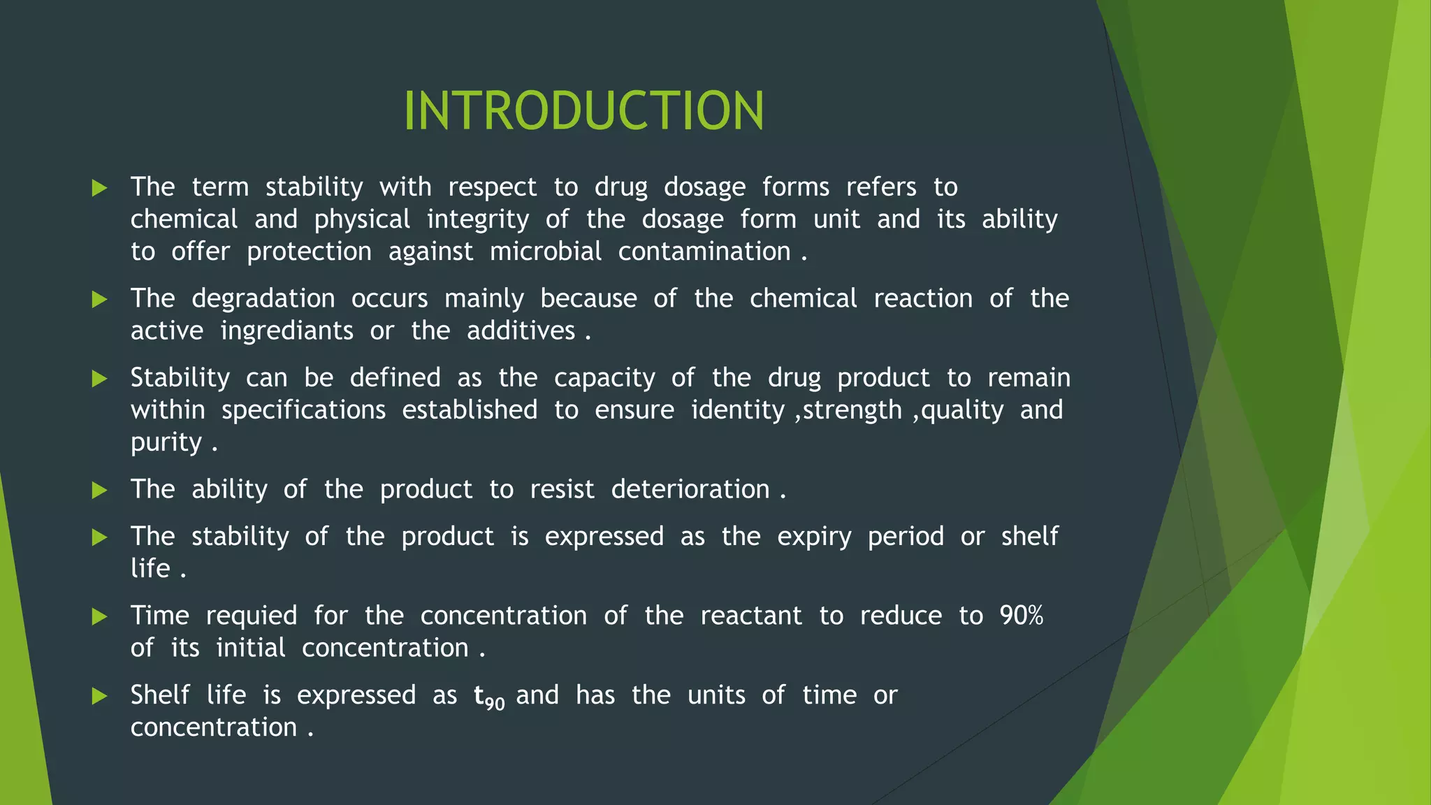 Drug stability studies | PPTX