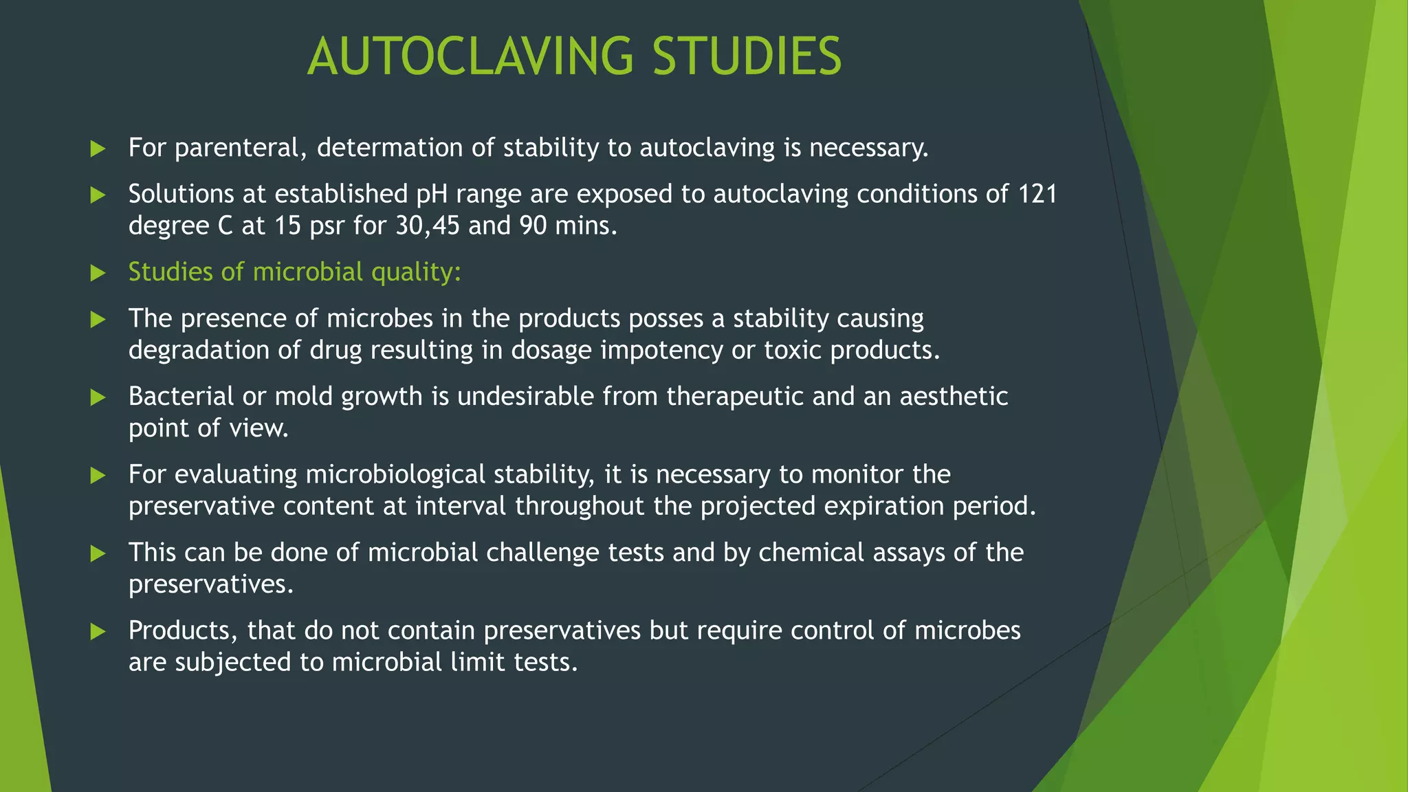 Drug stability studies | PPTX