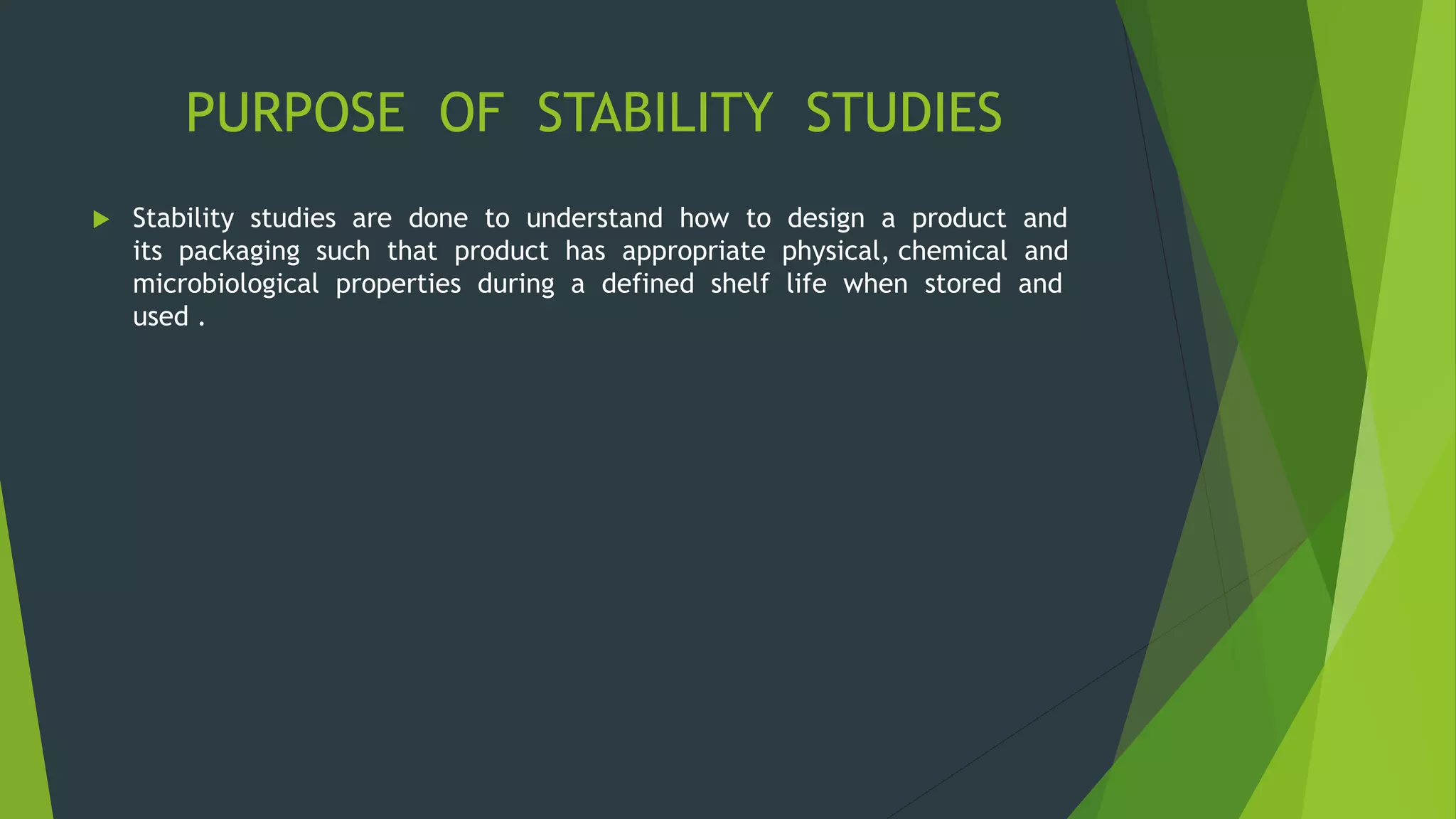 Drug stability studies | PPTX