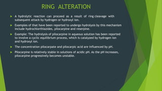 Drug stability studies | PPTX