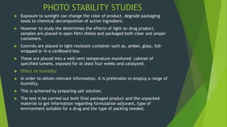 Drug stability studies | PPTX