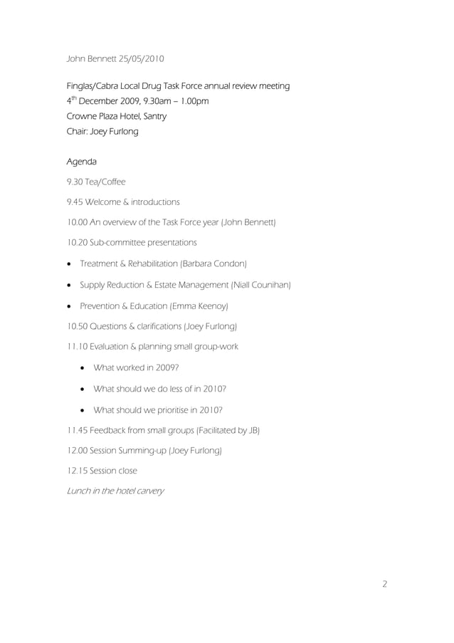 Drugs task force | PDF