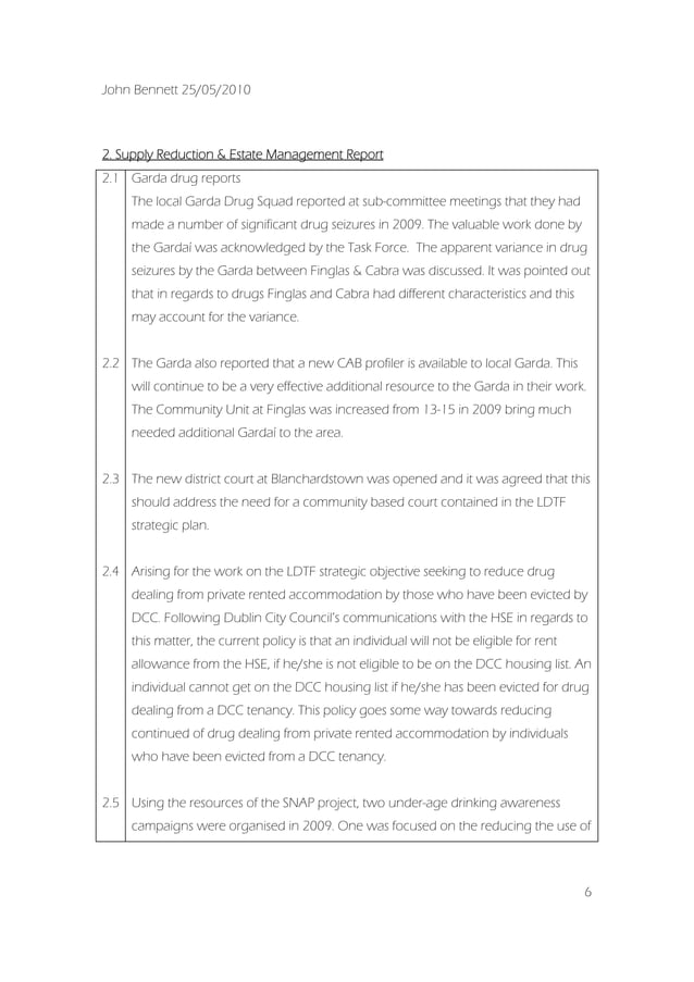 Drugs task force | PDF